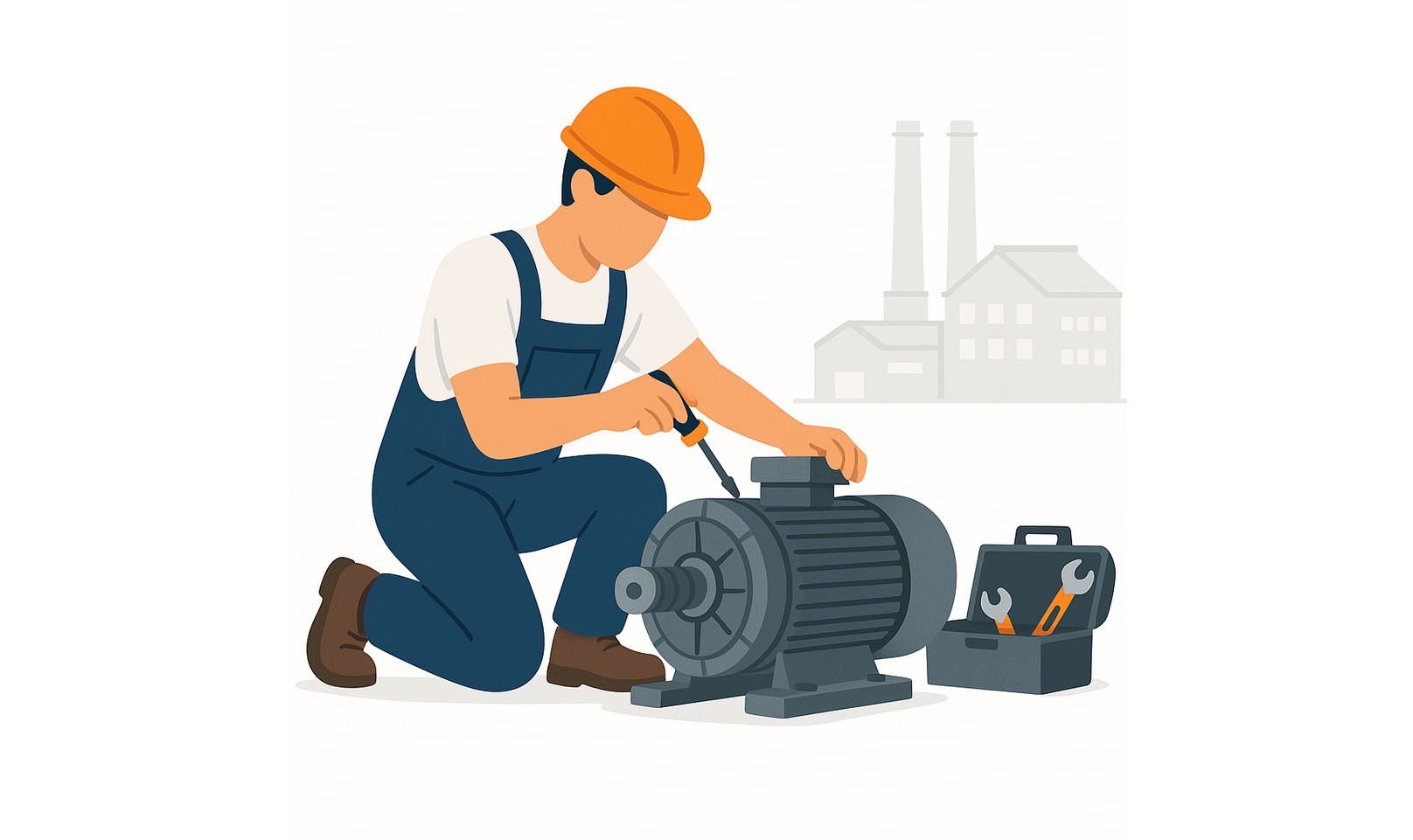 Factory Motor Failure ｜ How to Prevent Production Downtime | HITACHI ...