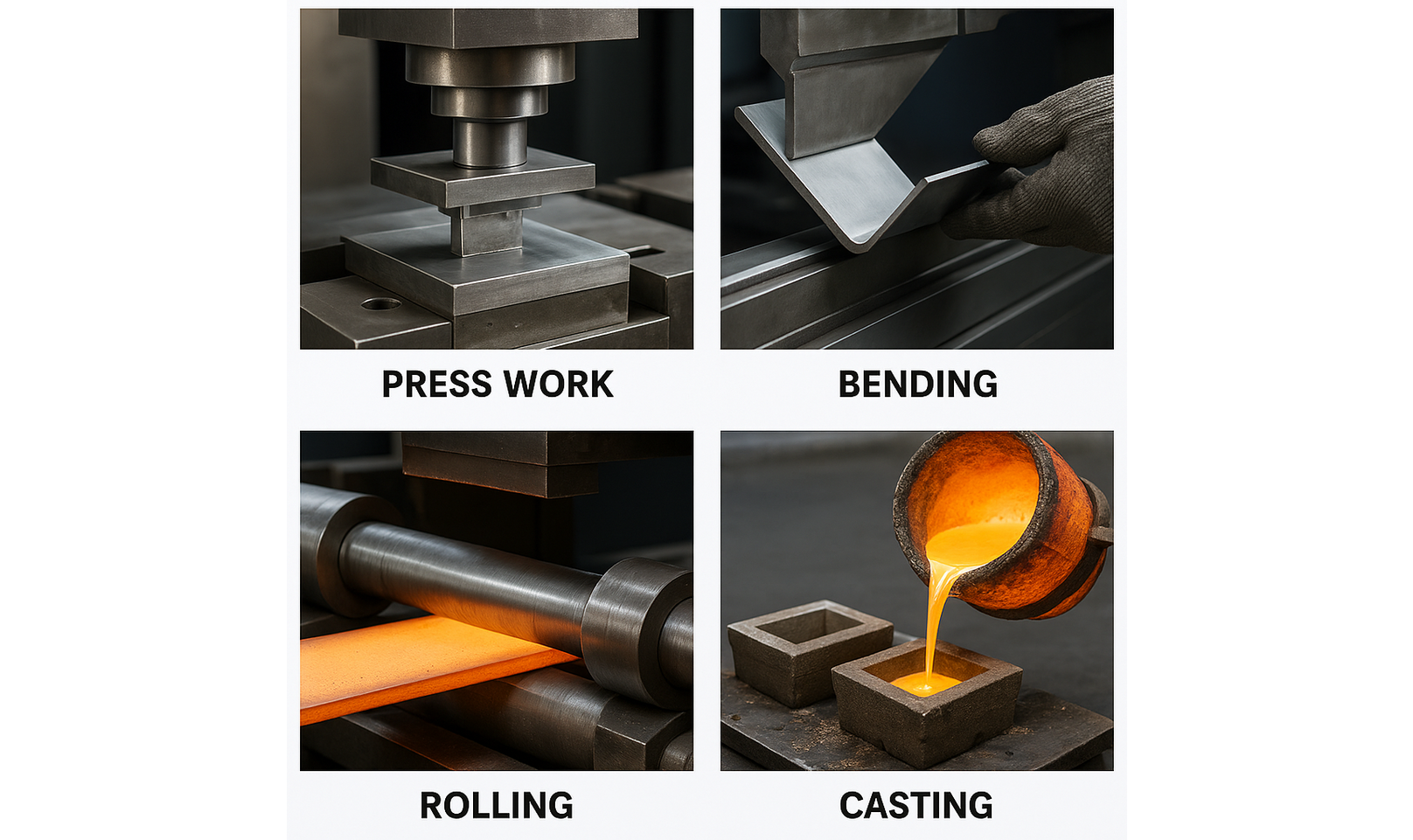 Metal Forming Basics: Stamping, Bending, Rolling, Casting for Industrial Part Production | SIMA ...
